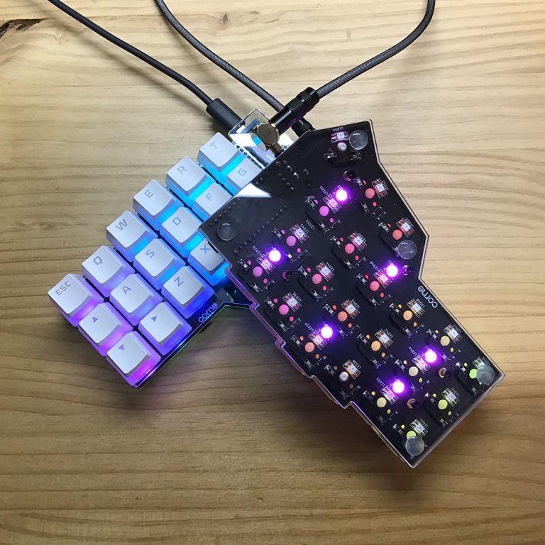 Teclado Corne MX Hotswap v3.0.1 - Teclados Mecánicos