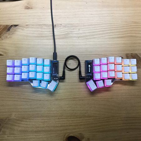 Teclado Corne MX Hotswap v3.0.1 - Teclados Mecánicos