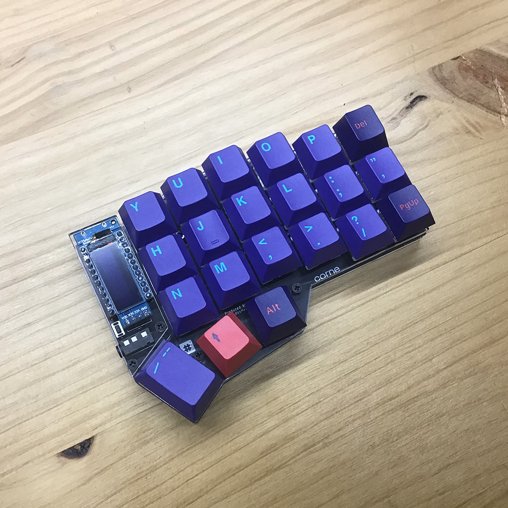 Corne Keyboard + Akko Neón - Teclados Mecánicos