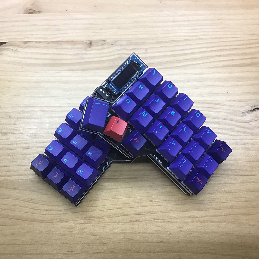 Corne Keyboard + Akko Neón - Teclados Mecánicos