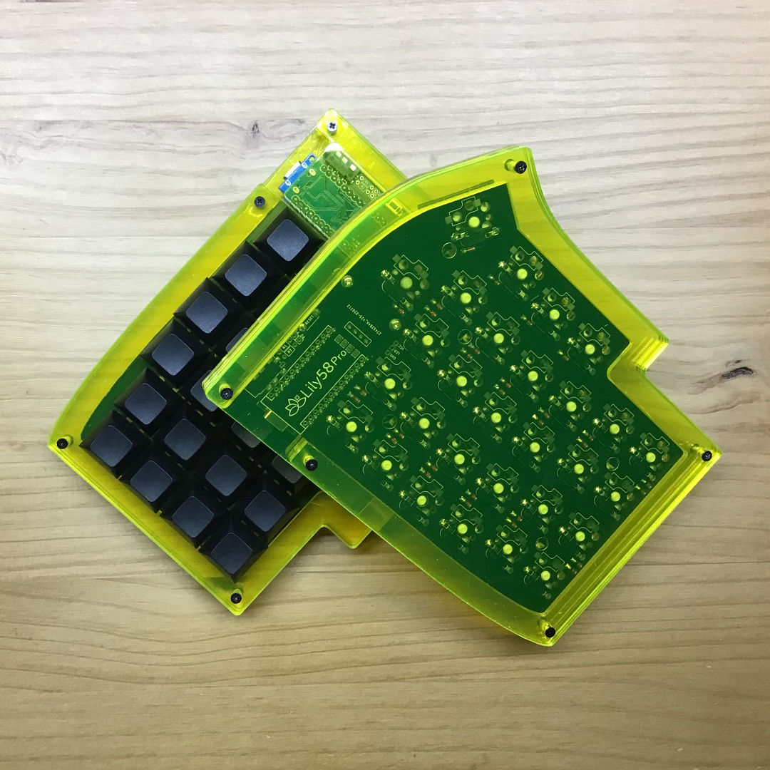 Teclado Lily58 Pro MX/Choc Hotswap - Teclados Mecánicos